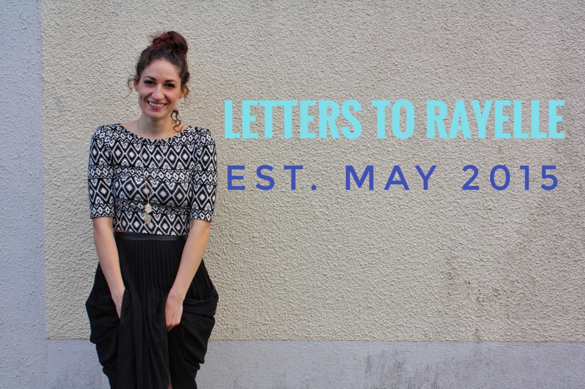 Two Year Blogiversary! – Letters To Rayelle